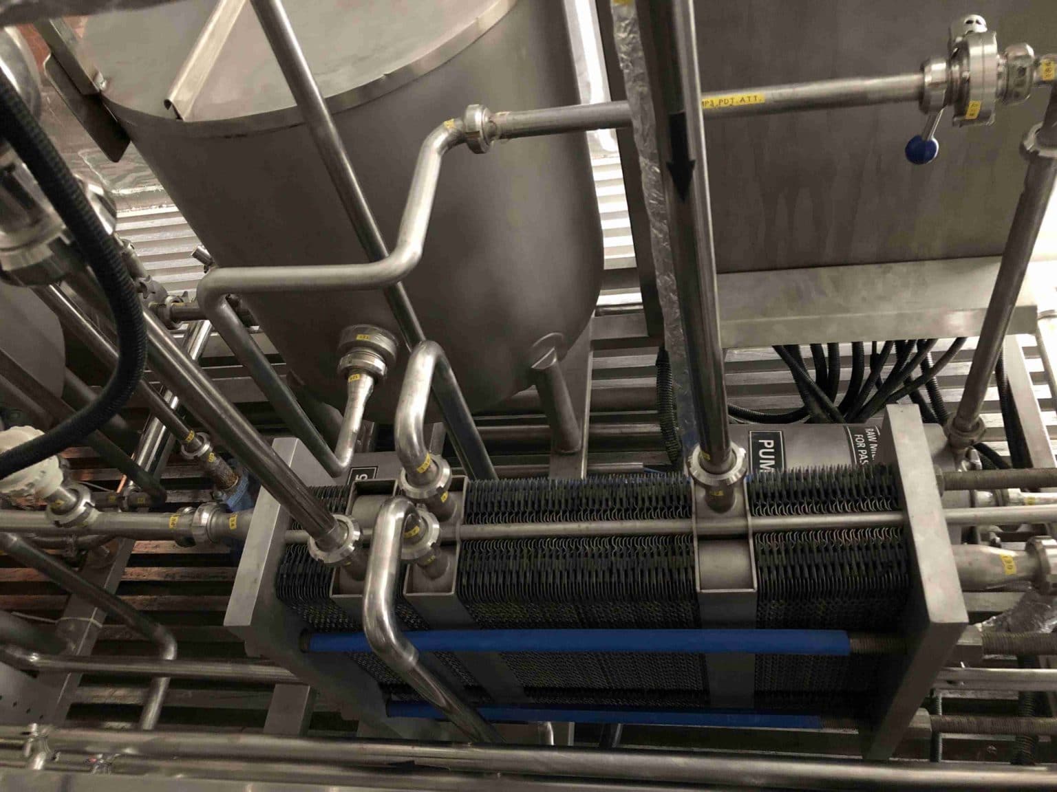 Milk pasteurization line - complet & installed in a container - 59 900€